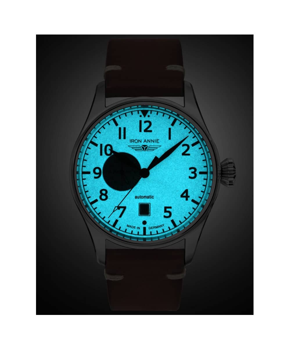 Iron annie men’s automatic watch leather brown 5168-3