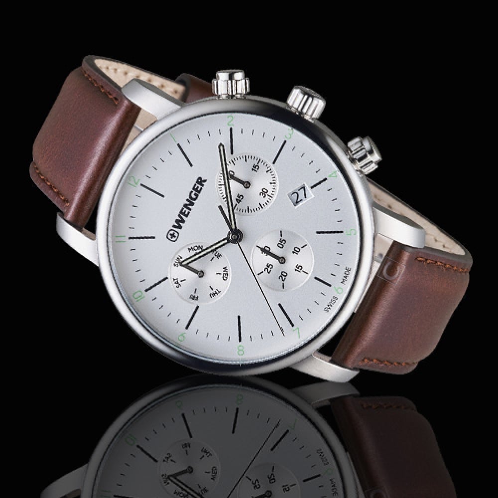 Wenger Urban Classic Chrono Blanc 01.1743.101- Official Dealer