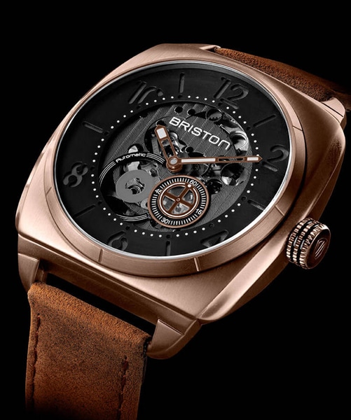 BRISTON STREAMLINER SKELETON ACIER - montre automatique