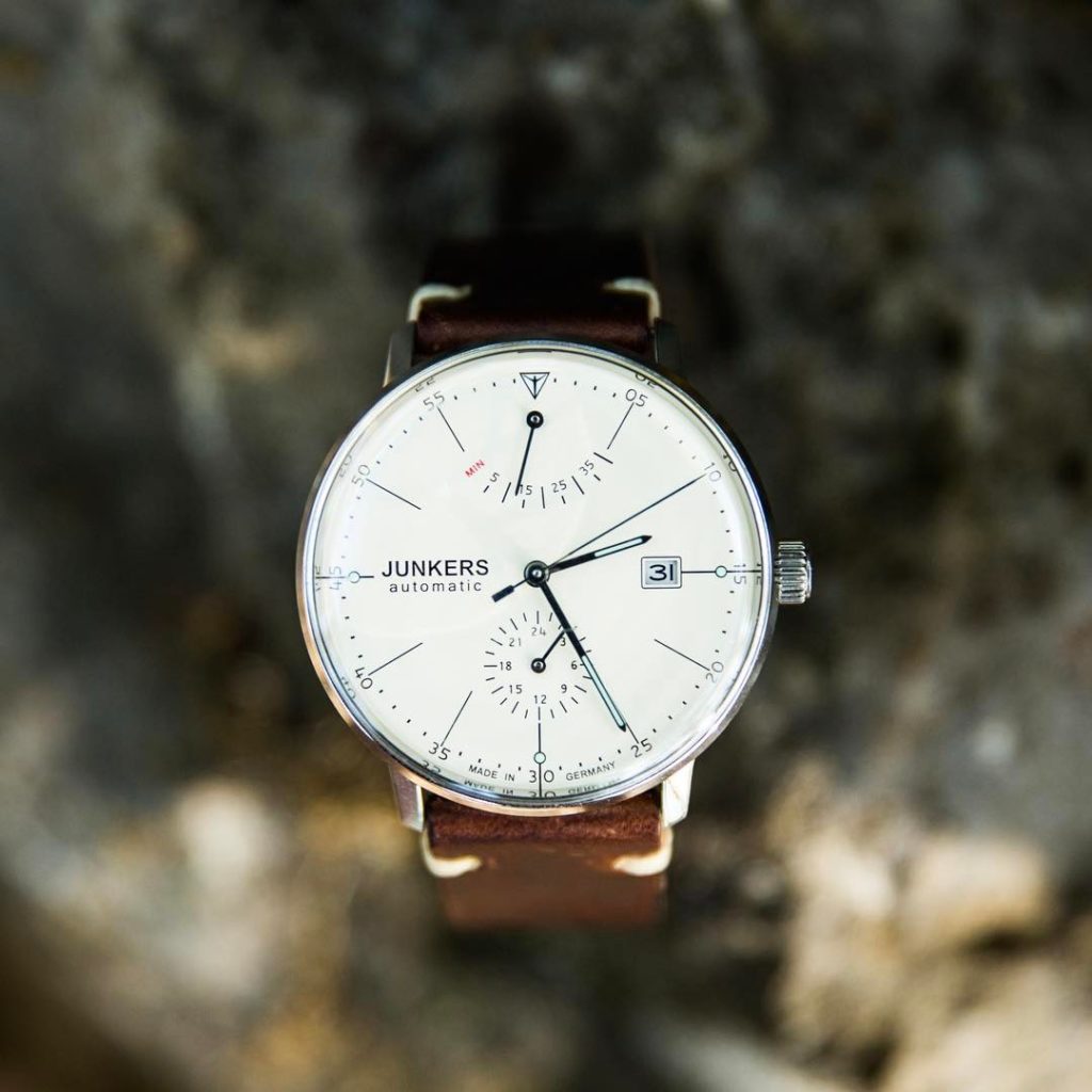 Montre Junkers Bauhaus 6060-5 Reserve de Marche automatique