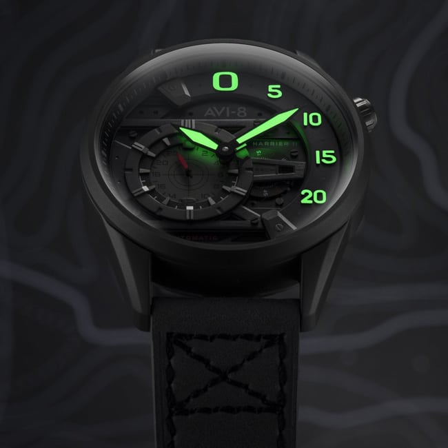 AVI-8 Hawker Harrier II AV-4070-03 - montre automatique britannique