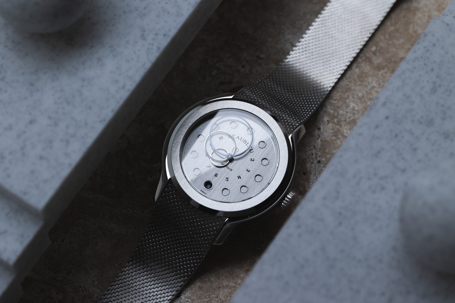 Beaubleu Vitruve Steel Date B03-DATE-STEEL- Montre automatique