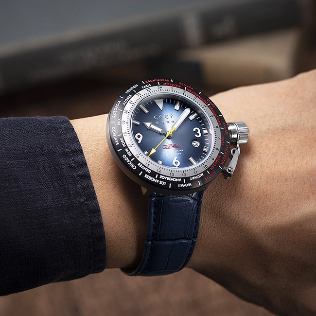 CCCP Aviation Russia Timezone CP-7053-02 - Montre automatique