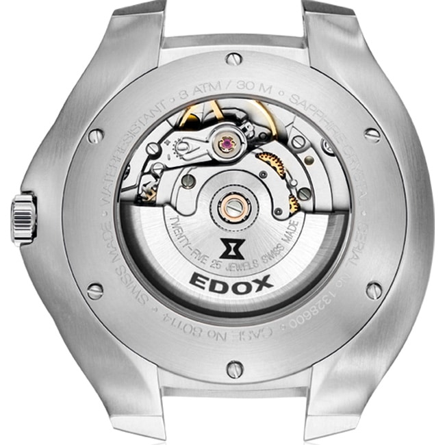 Montre Edox Les Bémonts Mixte Ultra Slim Black 57004-3-NIN