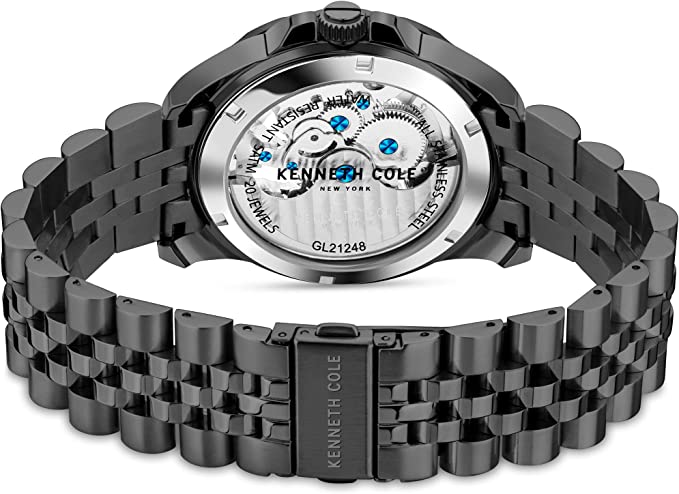 Kenneth cole new york skeleton montre automatique 43mm kcwgl2124803