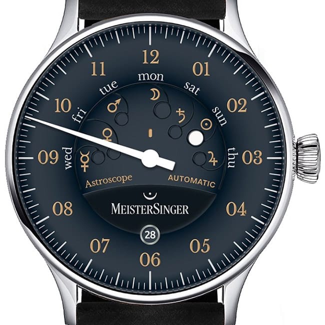 Meistersinger Astroscope AS902OR - montre automatique mécanique