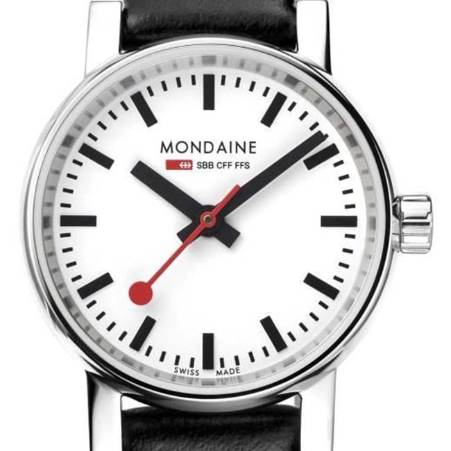 Mondaine Classic EVO 2 SBB Watch MSE.30110.LB