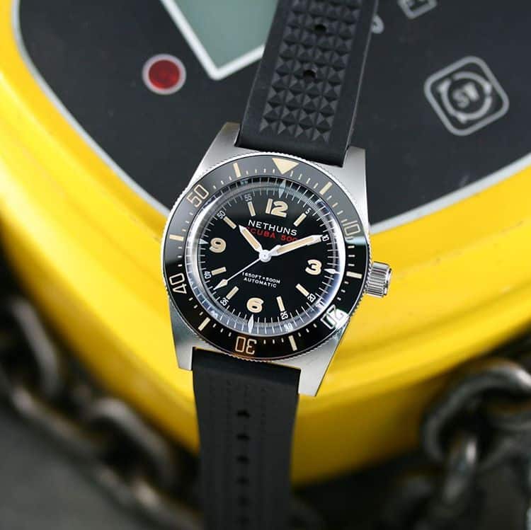 Montre Nethuns Scuba 500 Steel SS511 Automatique - Expédition en France