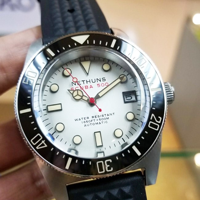 Montre Nethuns Scuba 500 Steel SS512 Automatique - Expédition en France