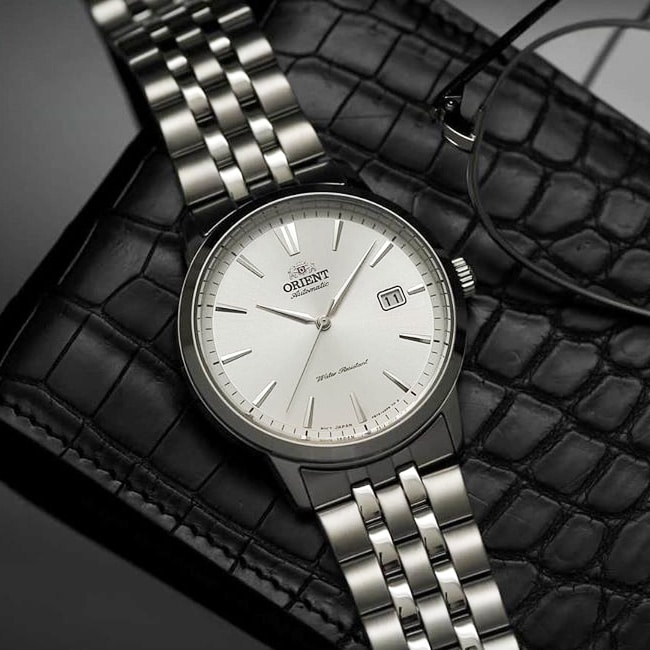 Montre Orient Symphony III Silver Steel RA-AC0F02S automatique