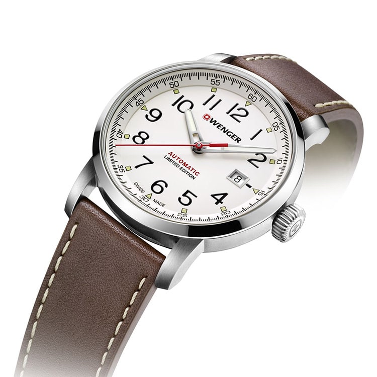 Wenger Attitude Automatic 01.1546.101 - montre mécanique swiss made