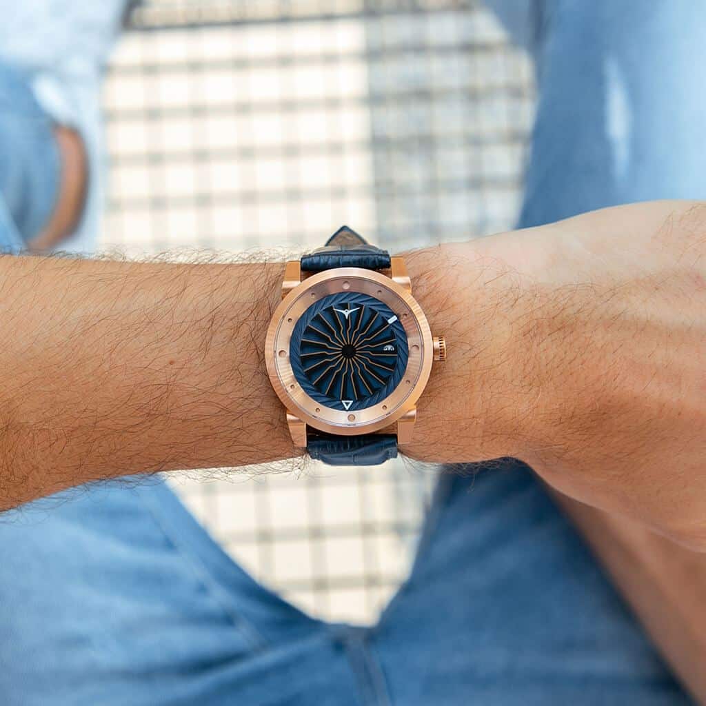 Montre Zinvo Blade Galaxy Bleu- Automatique Revendeur Officiel-France ...