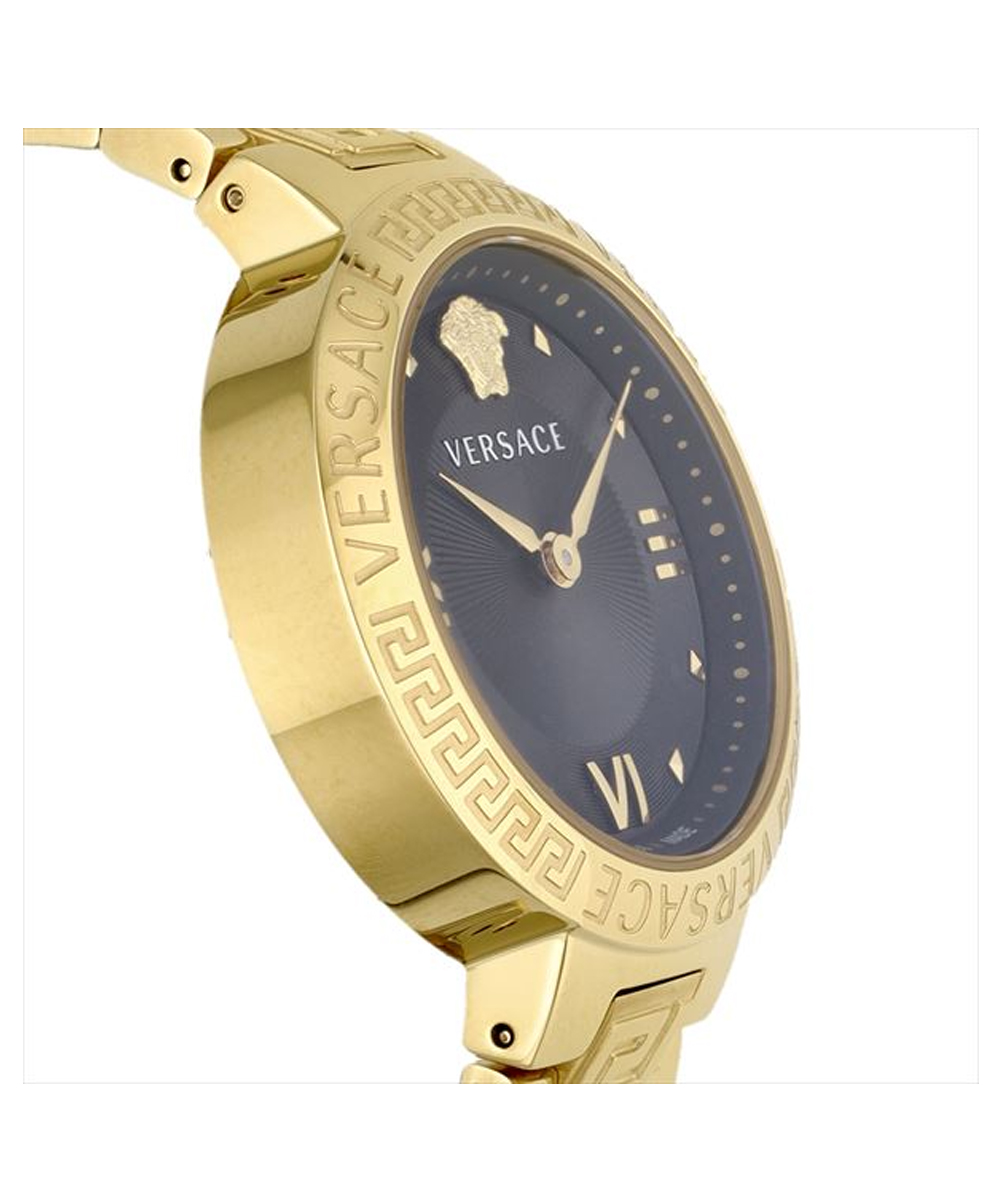 VERSACE Analogique Acier inoxydable. Montre Quartz