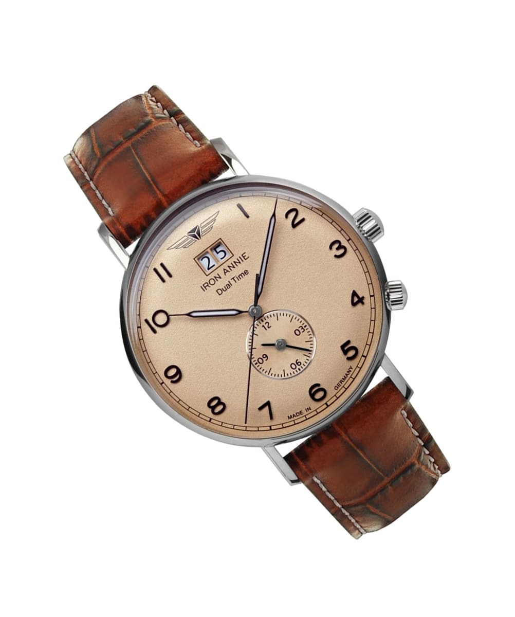 Montre Iron Annie GMT Marron 5940-3 - Montre Quartz