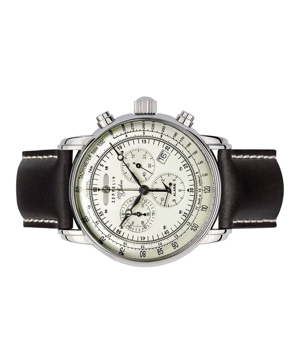 Montre Zeppelin 100 Jahre Chronographe Noir 8680-3 - Montre Quartz