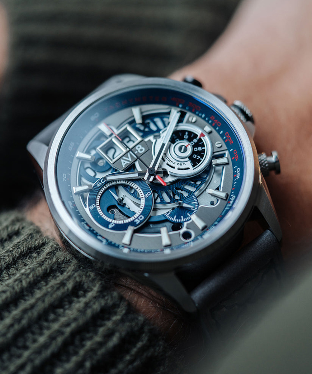 Montre AVI-8 Hawker Harrier II Matador Gris AV-4065-04 - Montre Quartz