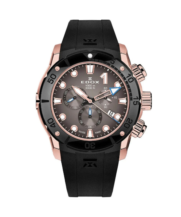 Montre Edox CO-1 Chronograph Black 10242-TINRCA-BRDR