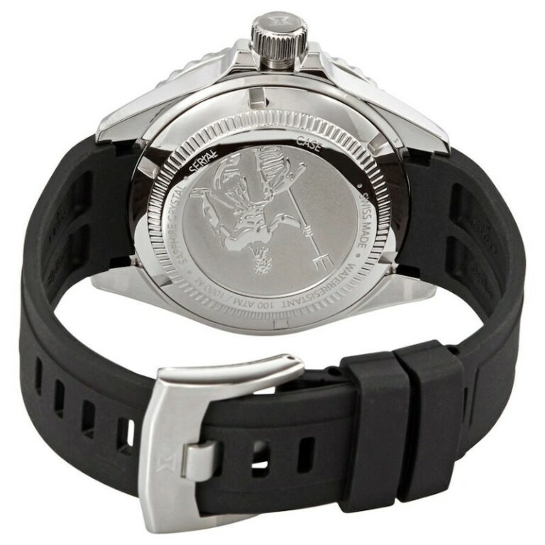 Montre Edox Skydiver Neptunian Automatic Black - Automatique