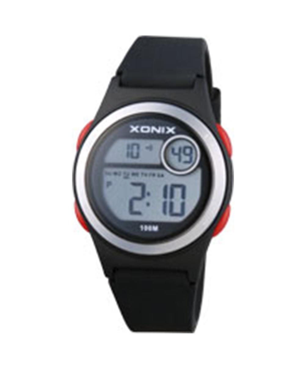 Montre Xonix Numérique Sport Noir BAQ-007