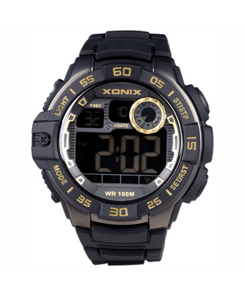 Montre Xonix Numérique Digital En Acier JX-006