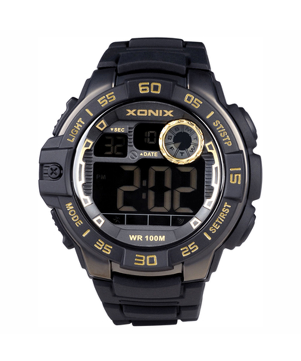 Montre Xonix Numérique Digital En Acier JX-006