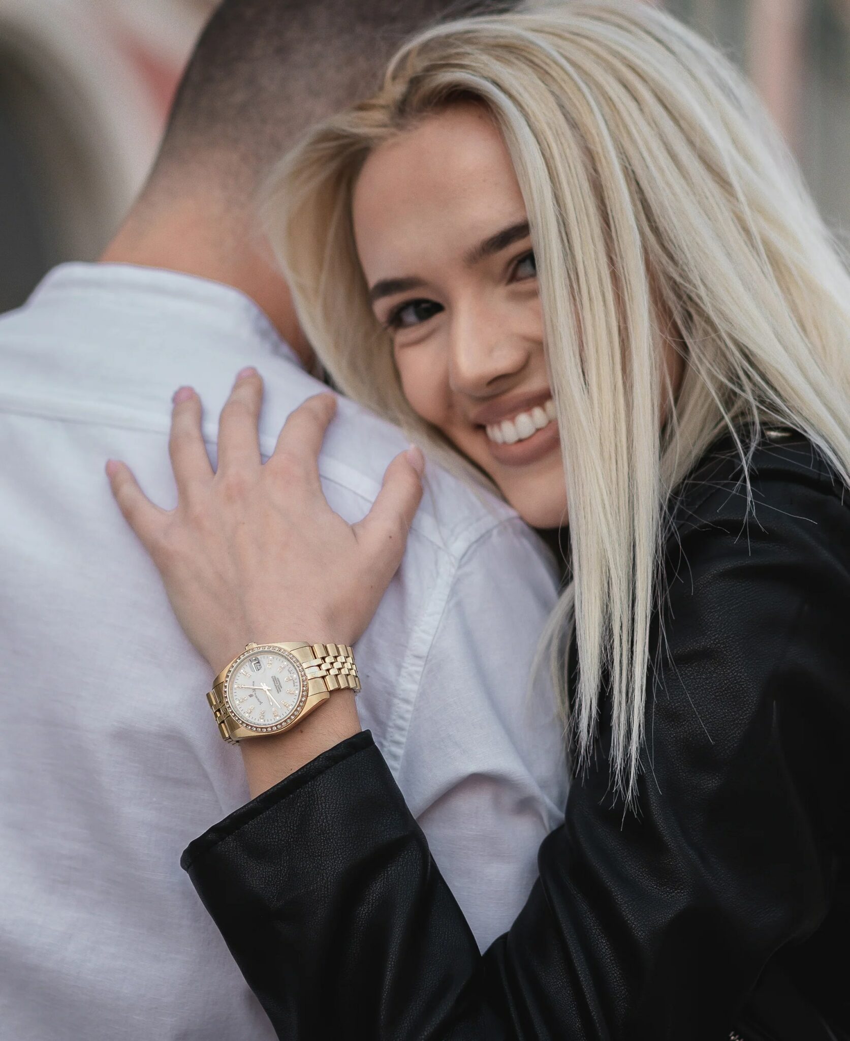 Montre Jacques Du Manoir Blanc Doré Inspiration NROP-11 36mm