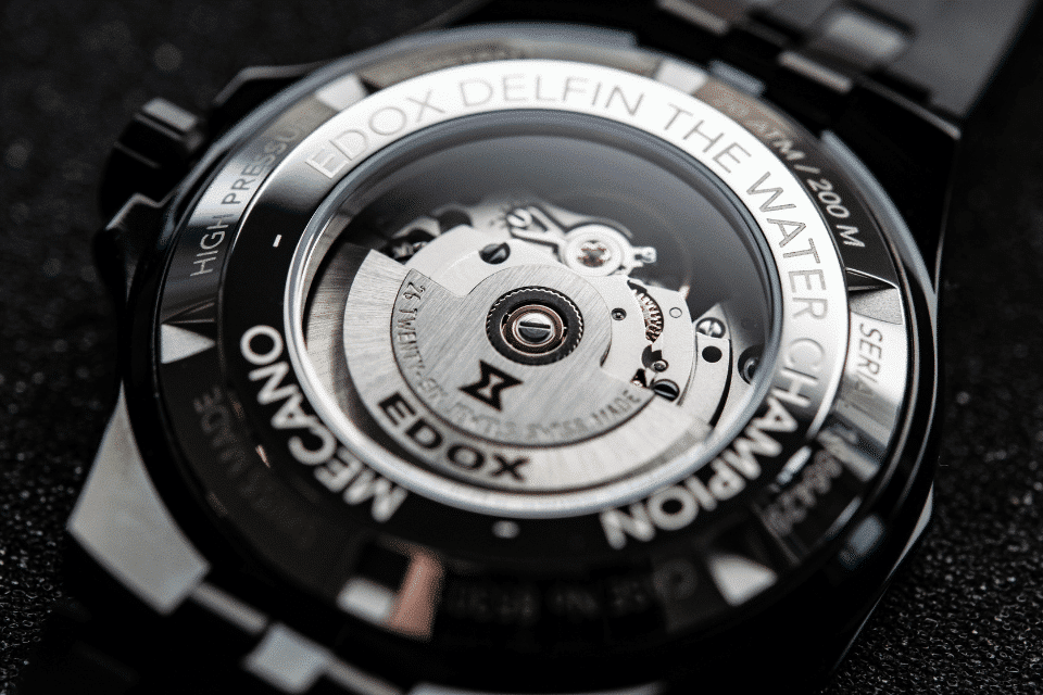 Montre Edox Delfin The Original Mecano Automatique